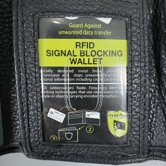 Bags | Mens Rfid Signal Blocking Motorcycle Wallet | Poshmark